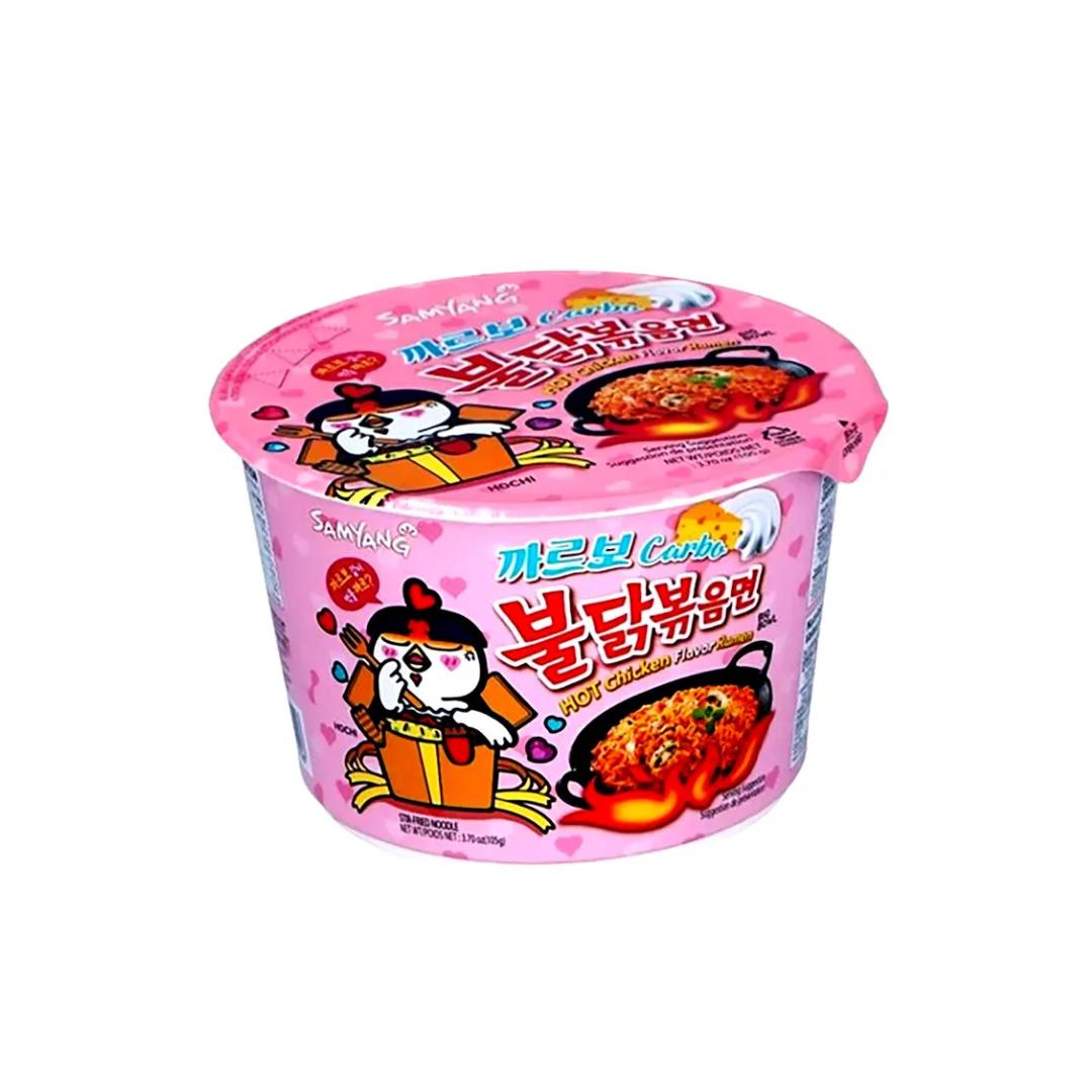 LAMEN FRANGO PICANTE CARBONARA SAMYANG 105G – Lucky Kandy