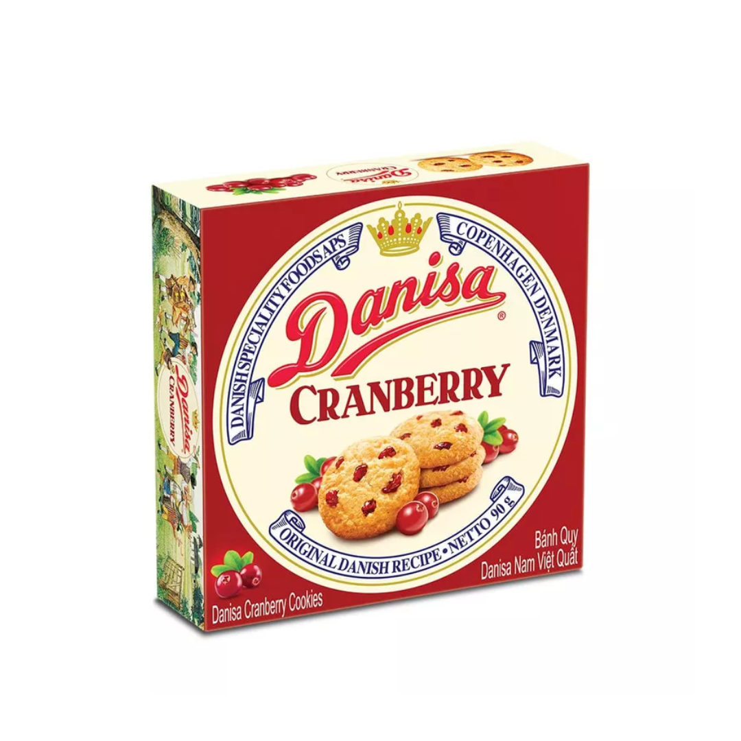 BISCOITO DANISA CRANBERRY 90G – Lucky Kandy